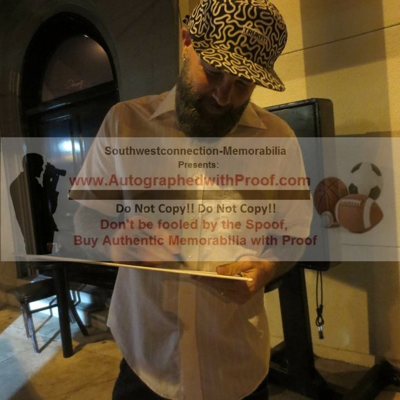 Fred Durst | Wall Decor | Fred Durst Limp Bizkit Signed Sketch Artwork ...